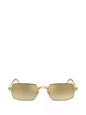 Ray-ban X A$ap Rocky Rectangle Sunglasses - Gold