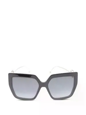 Fendi 0410/s Square-framed Sunglasses - Black