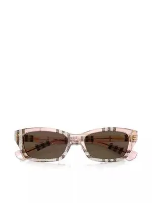 Burberry Checked Cat-eye Sunglasses