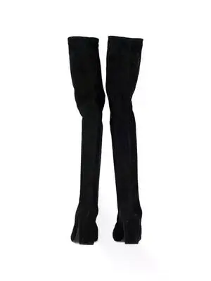 Saint Laurent Block-heel Knee-high Boots