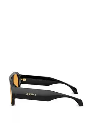 Versace Logo-detail Sunglasses