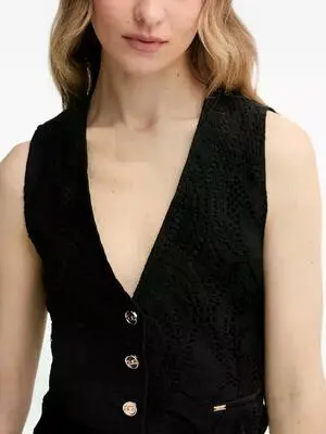 GAUDI Buttoned V-neck Vest