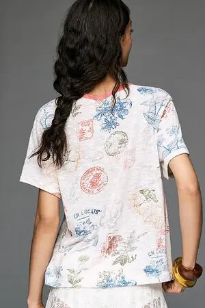 PILCRO Short-sleeve Graphic Tee
