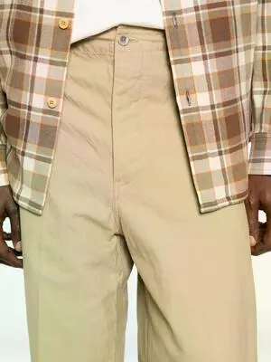 Visvim Broader Chino Trousers - Neutrals