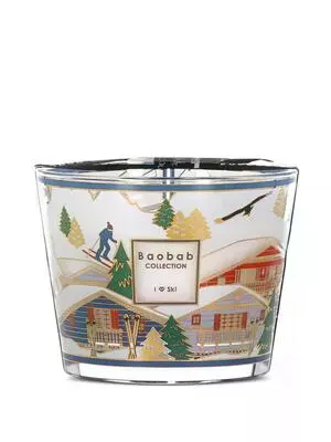 BAOBAB I Love Ski Scented Candle - White