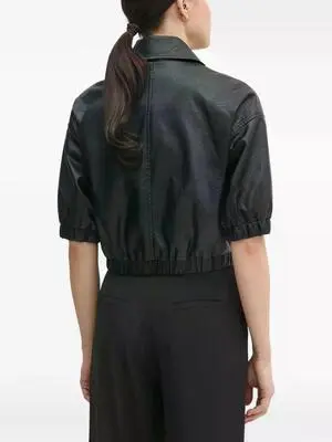 GAUDI Cropped Biker Jacket