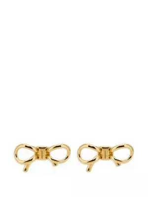 FERRAGAMO Bow Earrings - Gold