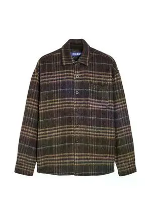 PICANTE Checked-pattern Chest-pocket Shirt