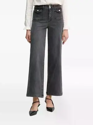 MOS MOSH Colette Pocket Wide Leg Jeans