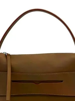 JW Anderson Loafer Top Handle Bag - Brown