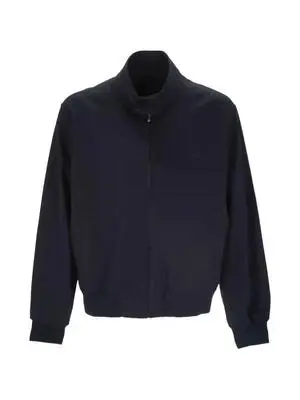 A.p.c. Logo-embroidered Jacket - Blue