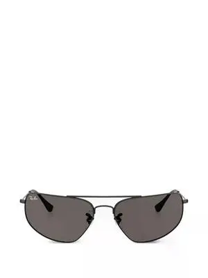 Ray-ban Rectangle Frame Sunglasses - Black