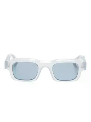 Thierry Lasry Rectangle-frame Sunglasses - Blue