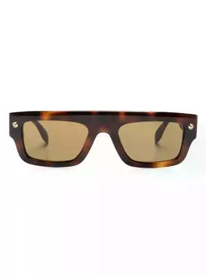 Alexander Mcqueen Tortoiseshell Eyewear For Women