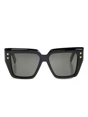 Balmain Square-frame Sunglasses - Black