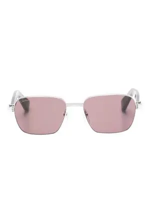 CARTIER Square Frame Sunglasses - Silver