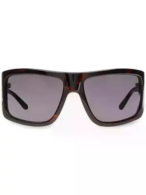 COURREGES Shock 2 Sunglasses - Brown