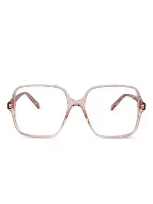 Gucci Square-frame Glasses - Pink