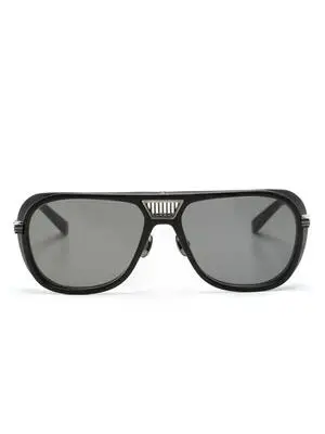 Matsuda Pilot-frame Sunglasses - Black