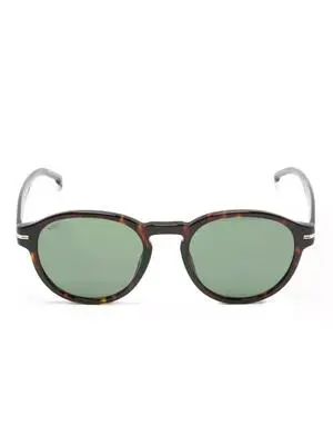 BOSS Round-frame Sunglasses - Brown