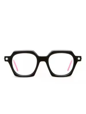 KUBORAUM Geometric Frame Glasses - Black