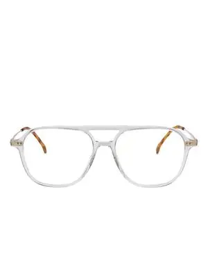 Carrera Eyewear Pilot Frame Glasses - Gold