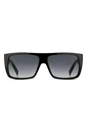 Marc Jacobs Icon Rectangle-frame Sunglasses - Black