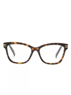 BVLGARI Tortoiseshell Cat-eye Glasses - Brown