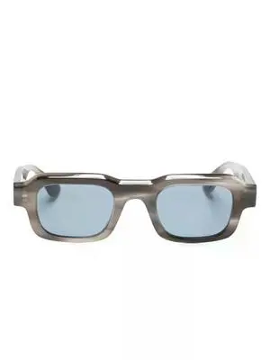 Thierry Lasry Flexxxy Rectangle-frame Sunglasses - Grey
