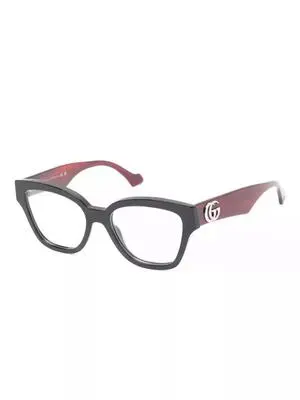 Gucci Logo Cat-eye Glasses