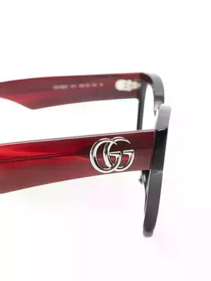 Gucci Logo Cat-eye Glasses