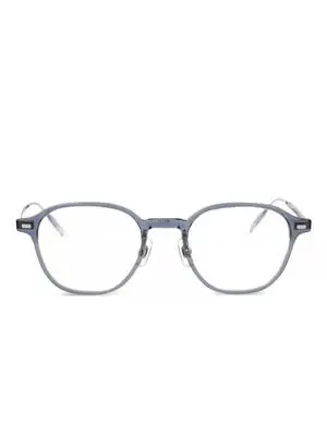Montblanc Round-frame Glasses - Grey