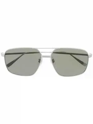 Dunhill Pilot-frame Sunglasses - Silver