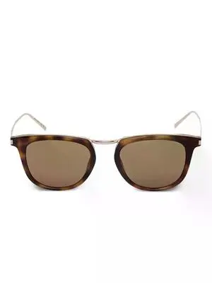 Saint Laurent Tortoiseshell Sunglasses - Brown