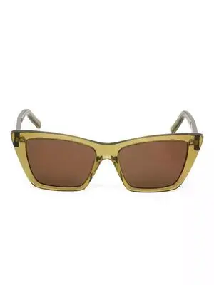 Saint Laurent Cat-eye Sunglasses - Green
