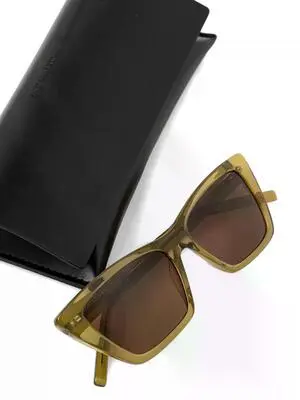 Saint Laurent Cat-eye Sunglasses - Green