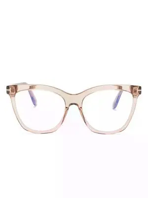 TOM FORD Square-frame Glasses - Neutrals
