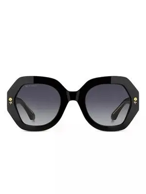Etro Geometric-frame Sunglasses - Black