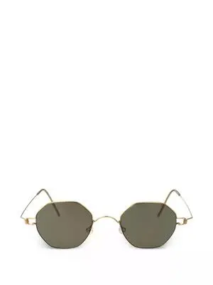 LINDBERG Geometric Sunglasses - Gold
