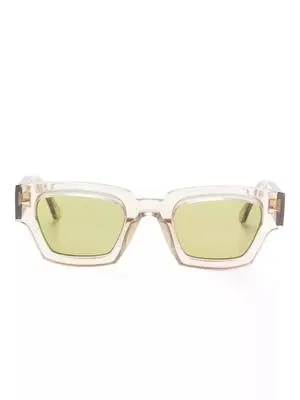 AHLEM Villette Square Frame Sunglasses - Neutrals