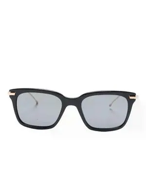 Thom Browne Rectangle-frame Sunglasses - Black