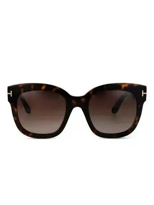 TOM FORD Cat-eye Frame Sunglasses - Brown