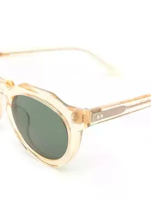 LESCA Pica Square-frame Sunglasses