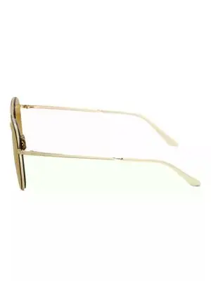 Valentino Garavani Pilot-frame Sunglasses - Gold