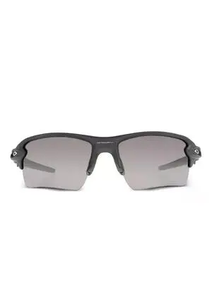 Oakley Rimless Shield Sunglasses - Grey