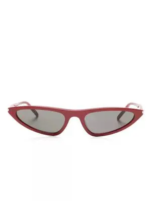 Saint Laurent Cat-eye Frame Sunglasses - Red