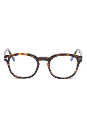 TOM FORD Round-frame Eyeglasses - Brown