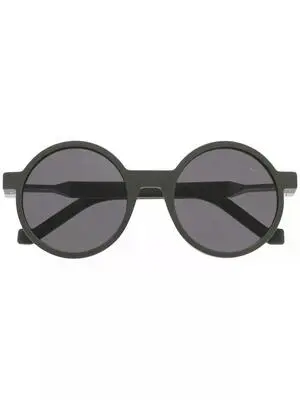 VAVA EYEWEAR Oversized Round Frame Sunglasses - Grey