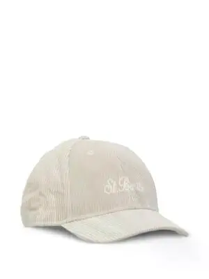 MC2 SAINT BARTH Corduroy Baseball Cap - Neutrals