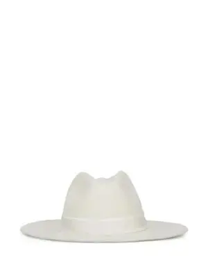 Antonelli Firenze Ribbon-trimmed Hat - Neutrals